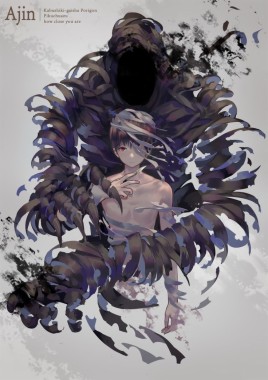 ajin wallpaper,illustration,art,graphic design,poster,fictional ...