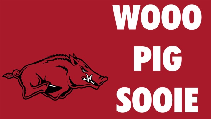 arkansas razorbacks wallpaper,text,font,snout,logo,graphics (#508097 ...
